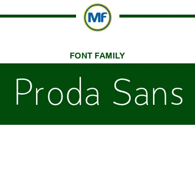 Download Proda Sans Fonts | MaisFontes