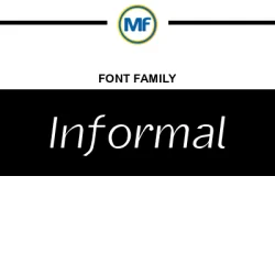 Informal Roman: Free Font Download | MaisFontes