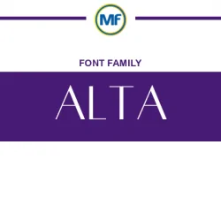 Alta Caption: Free Font Download | MaisFontes