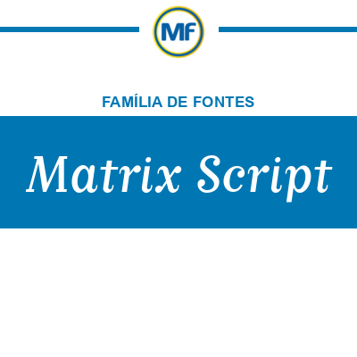Matrix Script Família de Fontes: Baixe Grátis | MaisFontes
