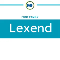 Lexend Bold: Free Font Download | MaisFontes