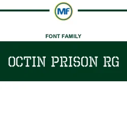Octin Prison Rg Bold: Free Font Download | MaisFontes