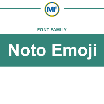 Download Noto Emoji Fonts (Google Fonts) | MaisFontes