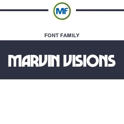 Download Marvin Visions Fonts | MaisFontes