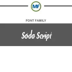 Soda Script Bold Extras Font: Free Download | MaisFontes