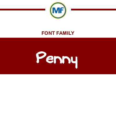 Penny Font Family: Download Free | MaisFontes