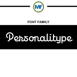Personalitype Bold: Free Font Download | MaisFontes