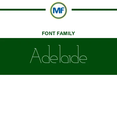 Adelaide Font Family: Download Free | MaisFontes