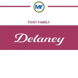 Delaney Bold: Download Free Font | MaisFontes