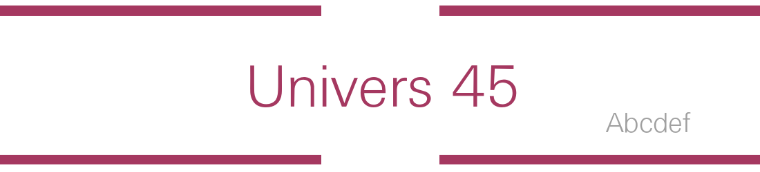 Univers 45 Light Oblique Font: Free Download | MaisFontes