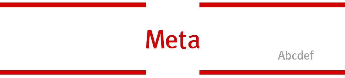 Meta Bold Font: Free Download | MaisFontes