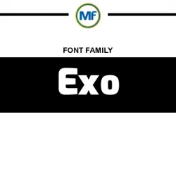 Exo Regular Font: Free Download | MaisFontes