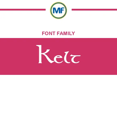 Download Kelt Fonts | MaisFontes