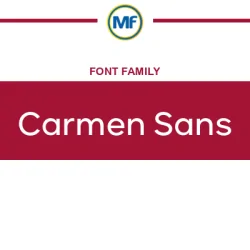 Carmen Sans Bold Font: Free Download | MaisFontes