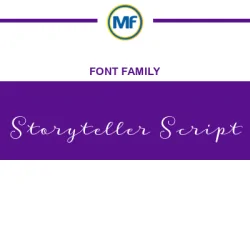 Storyteller Script Font: Free Download | MaisFontes