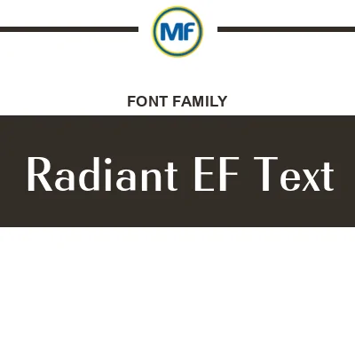 Download Radiant EF Text Fonts | MaisFontes