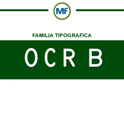 Descargar Fuentes OCR B | MaisFontes