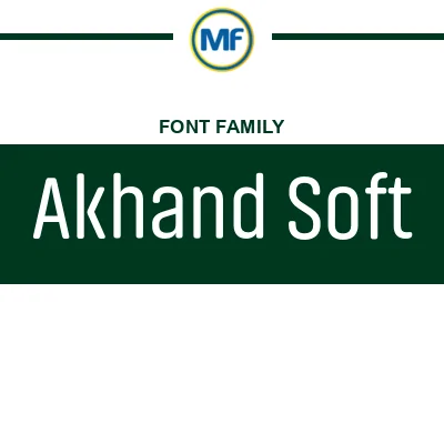 Download Akhand Soft Fonts | MaisFontes