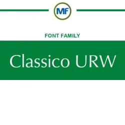 Classico URW Regular: Download Free Font | MaisFontes