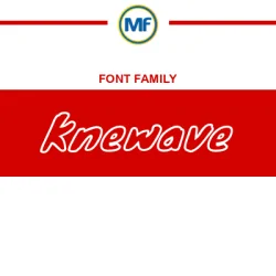 Knewave Regular: Free Font Download | MaisFontes
