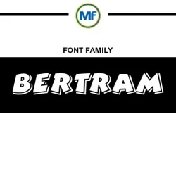 Bertram Std Font: Free Download | MaisFontes
