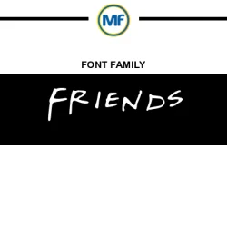 Friends Font: Free Download | MaisFontes