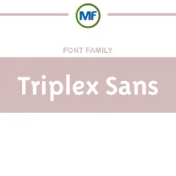 Triplex Sans OT Bold: Free Font Download | MaisFontes