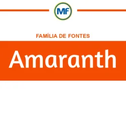 Amaranth Bold: Baixar Fonte Grátis | MaisFontes