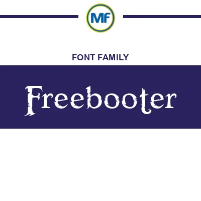 Download Freebooter Fonts | MaisFontes