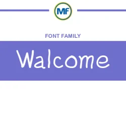 Walcome One Bold: Free Font Download | MaisFontes