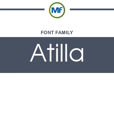 Download Atilla Fonts | MaisFontes