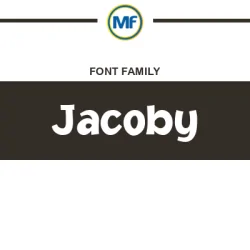 Jacoby ICG XLight: Free Font Download | MaisFontes