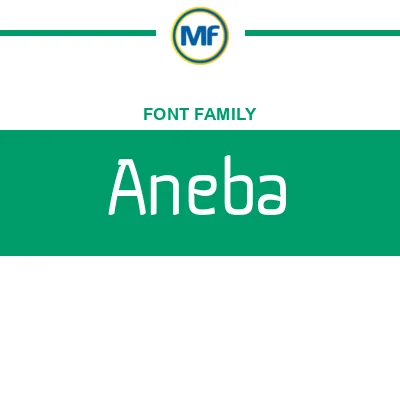 Aneba Font Family: Free Download | MaisFontes