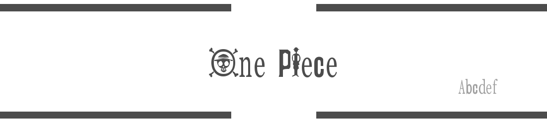 ONE PIECE Font: Free Download | MaisFontes