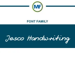Jesco 3 Handwriting: Free Font Download | MaisFontes