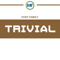 Trivial Bold: Free Font Download | MaisFontes