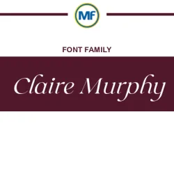 Claire Murphy Regular Font: Free Download | MaisFontes