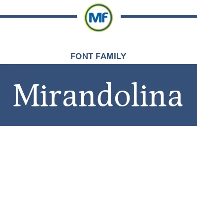 Mirandolina Font Family: Download Free | MaisFontes