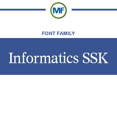 Download Informatics SSK Fonts | MaisFontes