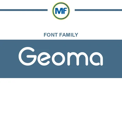 Download Geoma Fonts | MaisFontes