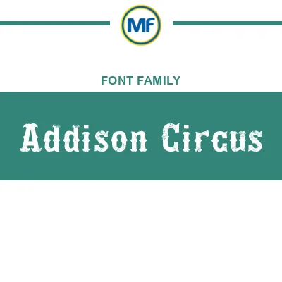 Download Addison Circus Fonts | MaisFontes