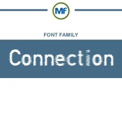 Connection Font: Free Download | MaisFontes