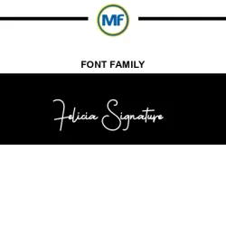 Felicia Signature Script: Free Font Download | MaisFontes