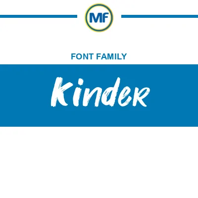 Download Kinder Fonts | MaisFontes