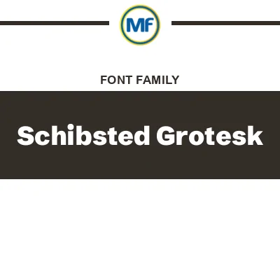 Schibsted Grotesk Font Family: Download Free (Google Fonts) | MaisFontes