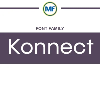 Konnect Font Family: Download Free | MaisFontes
