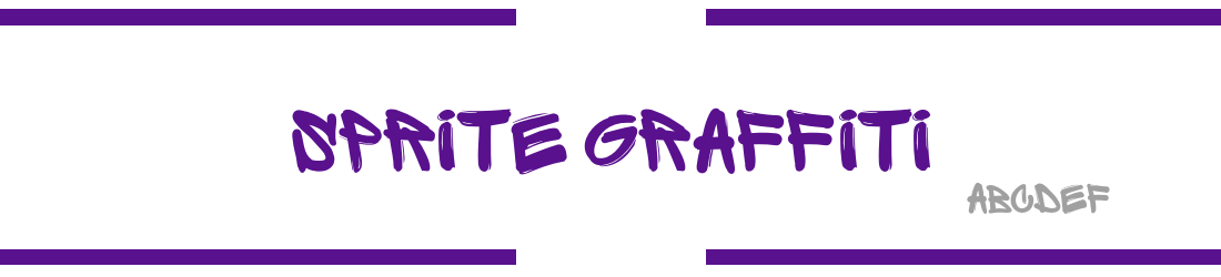 Sprite Graffiti Regular: Download Free Font | MaisFontes