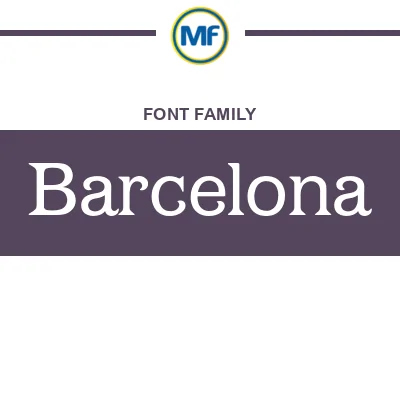 Download Barcelona Fonts | MaisFontes
