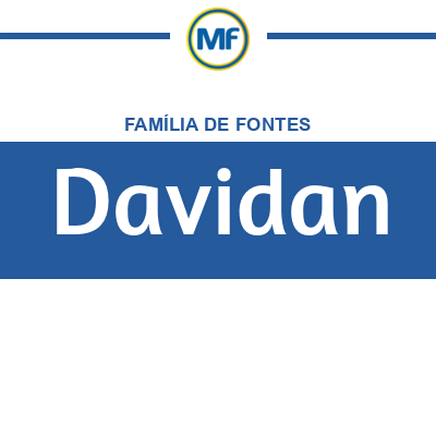 Davidan Família de Fontes: Baixe Grátis | MaisFontes
