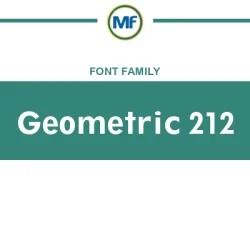 Geometric 212 BT: Download Free Font | MaisFontes